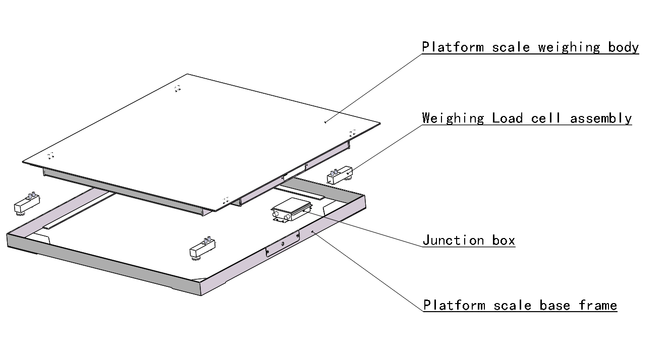 Electronic Platform Scale PS Series - Microtess